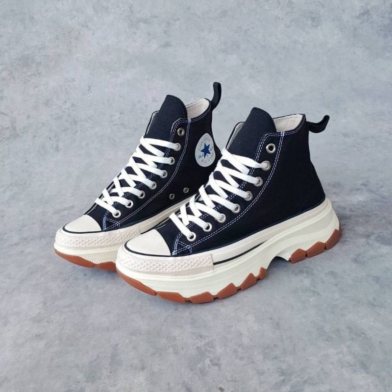 SAPATOS Converse Chuck Taylor All Star 100 Trekwave Goma preta 2AMH ...