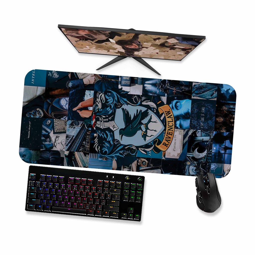Mouse pad Gamer Grande - HARRY POTTER CORVINAL RAVENCLAW 3 - 90x40 ...