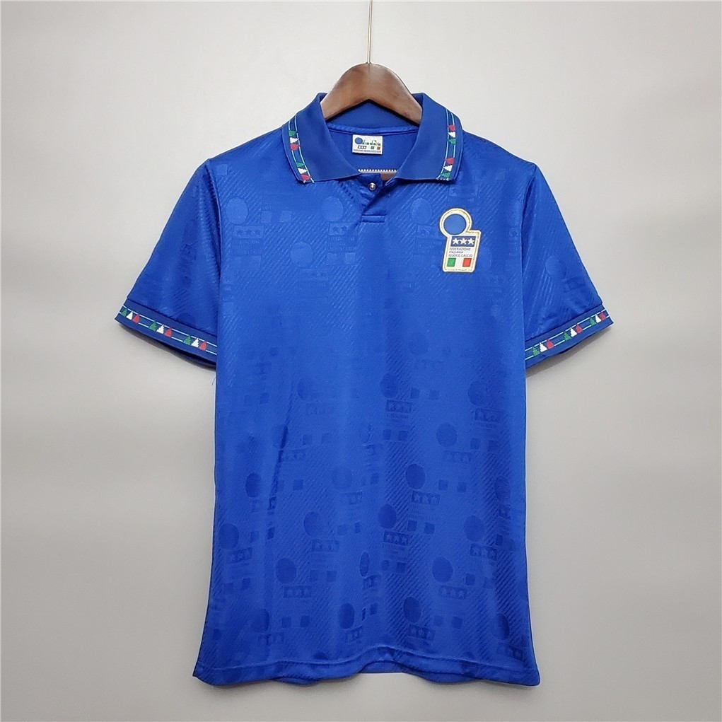 LUOB 1994 Camisa de Futebol Retro 1994 # R. 4DC7 Baggio Maldini ...