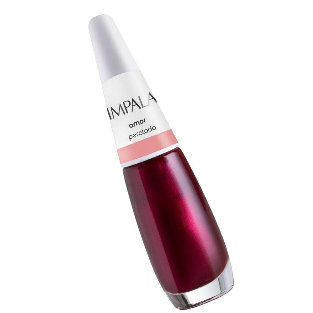Impala Esmalte Perolado A Cor Da Sua Moda Amor 7,5ml | Shopee Brasil