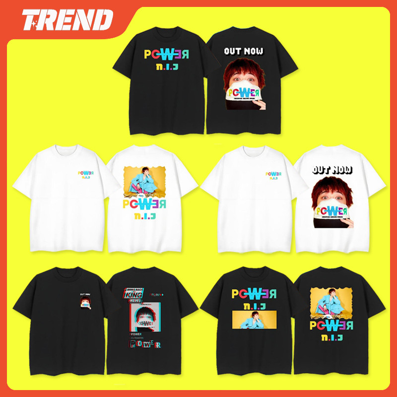 G-Dragon Power Merch Camiseta De Algodão Masculina E Feminina Moda ...