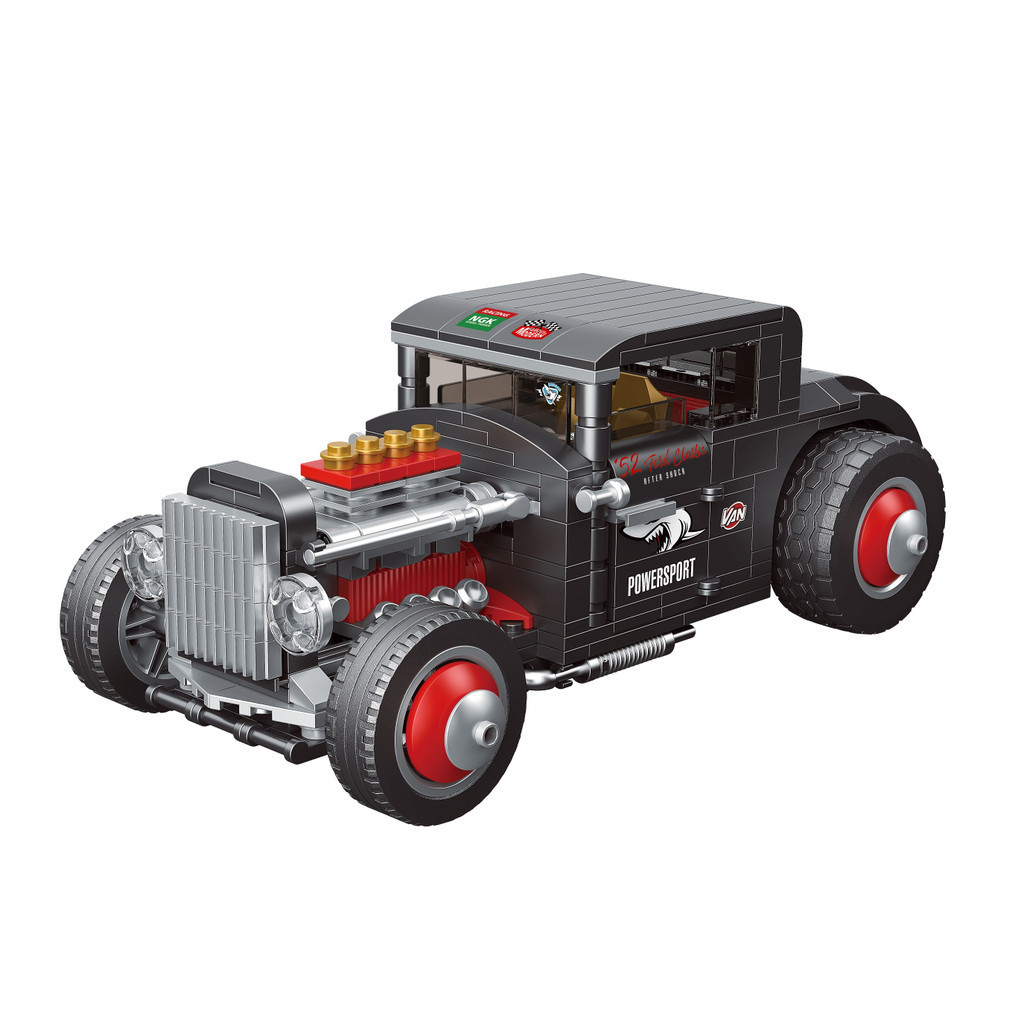 Blocos de Montar ToyStop(R) Carro Hot Classic Cars 452 peças | Shopee ...