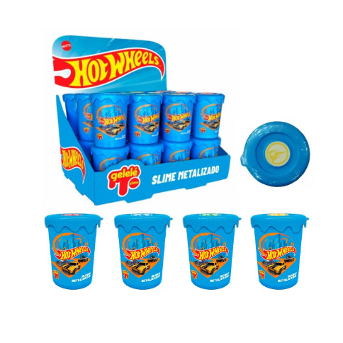 SLIME METALIZADO 180G - HOT WHEELS - SORTIDO -DOCE BRINQUEDO | Shopee ...