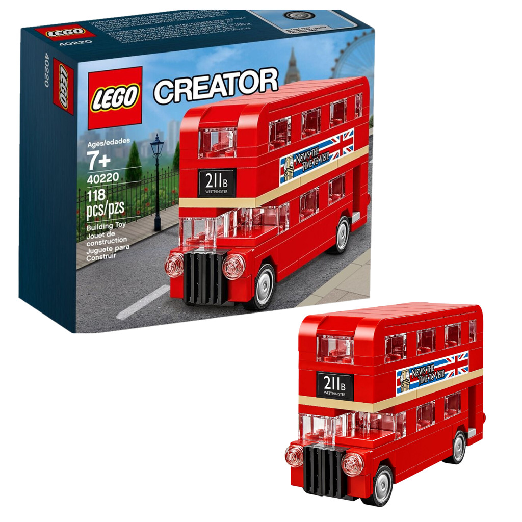 40220 Lego Creator Ônibus Londrino - LG | Shopee Brasil