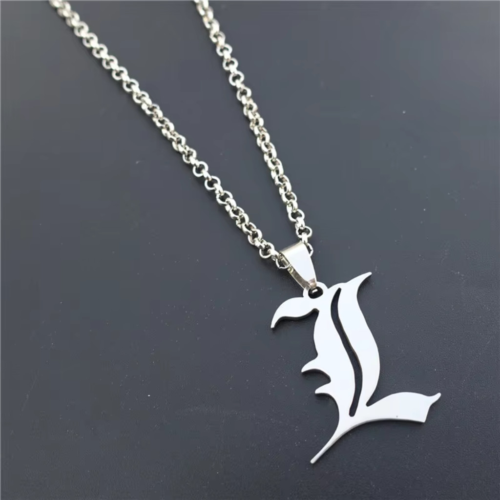 Colar "L" Death Note | Shopee Brasil