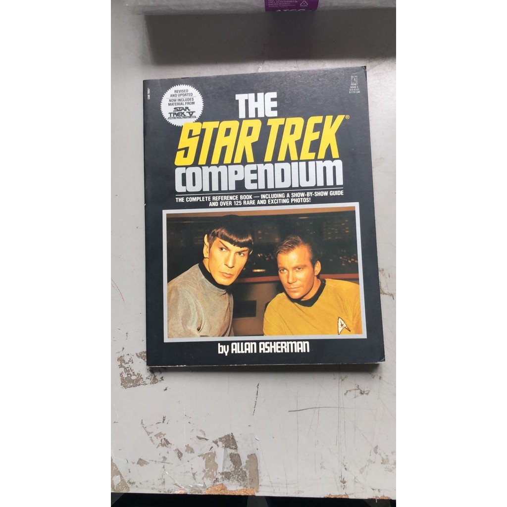 THE STAR TREK COMPENDIUM - ALLAN ASHERMAN | Shopee Brasil