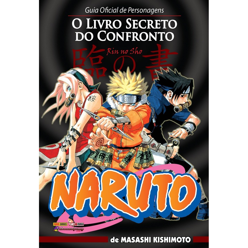 Naruto - Guia Oficial de Personagens - O Livro Secreto do Confronto - Masashi Kishimoto | Shopee ...