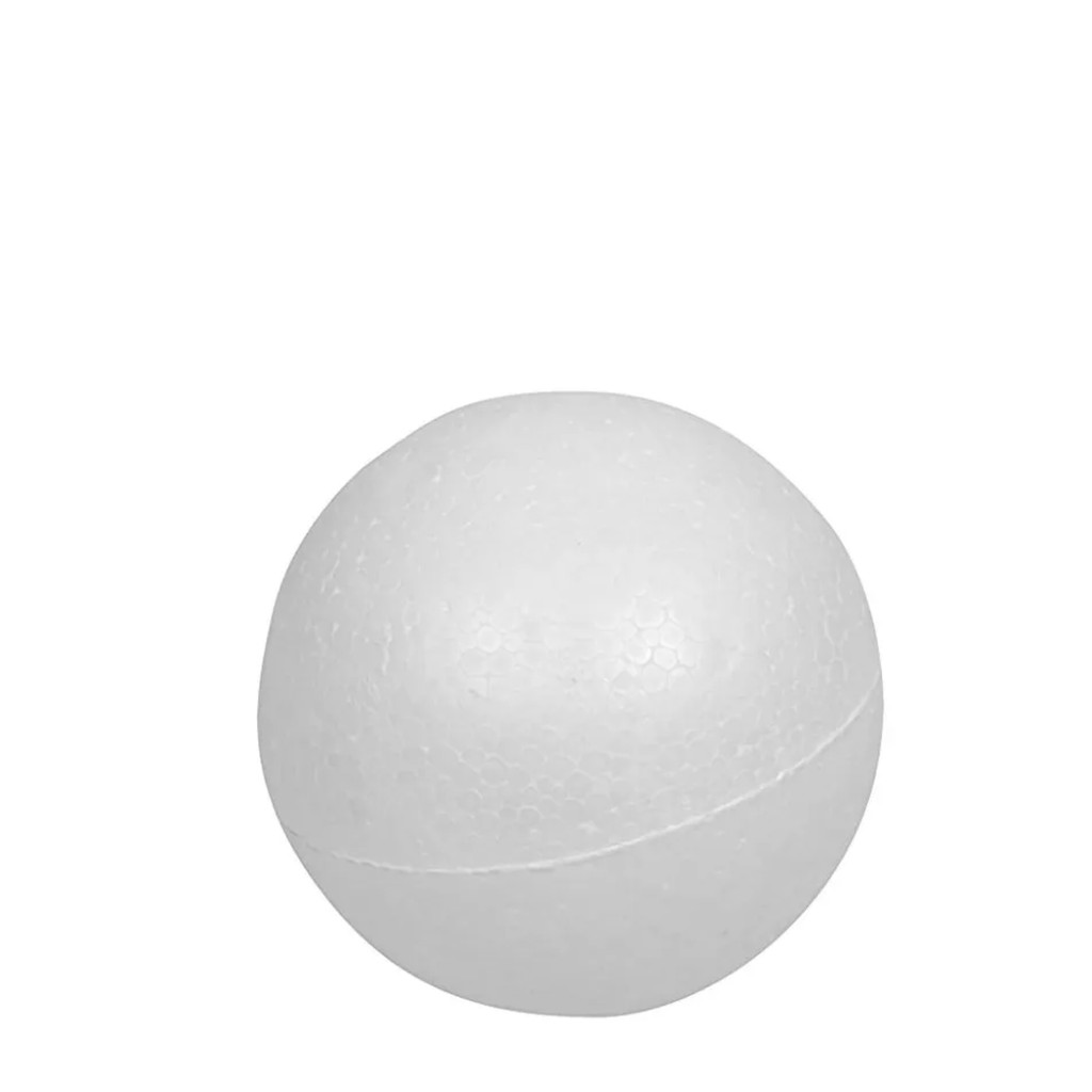 Bola de Isopor 100mm STYROFORM - Pacote com 10 Unidades | Shopee Brasil