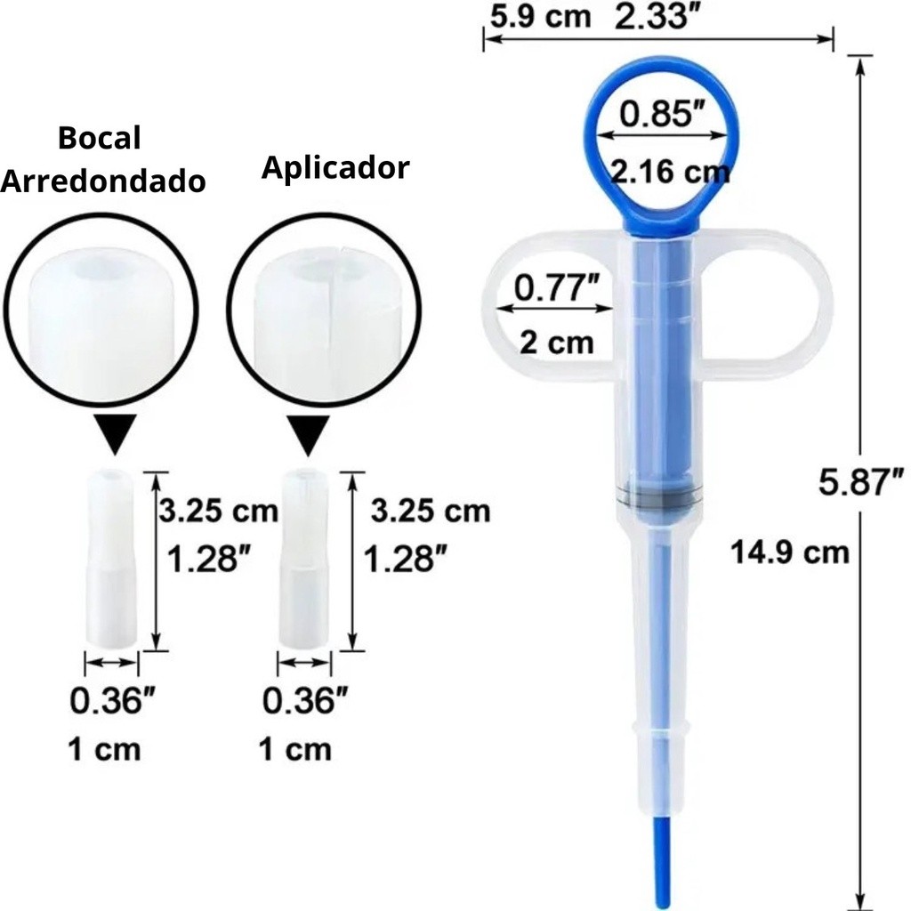 Seringa Pet aplicador de Remédio cães gatos Alimentadora para aves ...