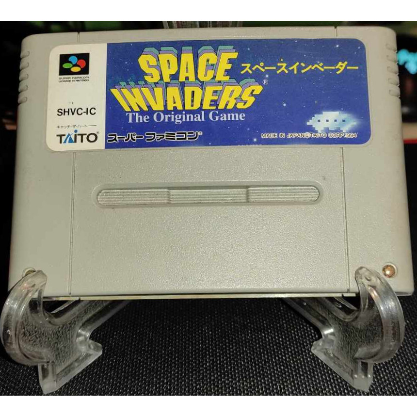 Jogo Space Invaders Super nintendo snes Funcionando 100%, cartucho ...