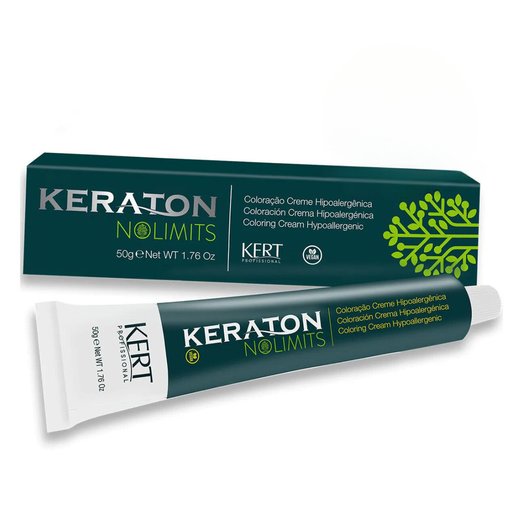 Tinta Keraton No Limits Hipoalergênica Sem PPD 50g (escolha seu tom ...