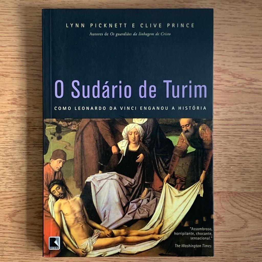 LIVRO O SUNDÁRIO DE TURIM: COMO LEONARDO DA VINCI ENGANOU A HISTÓRIA ...