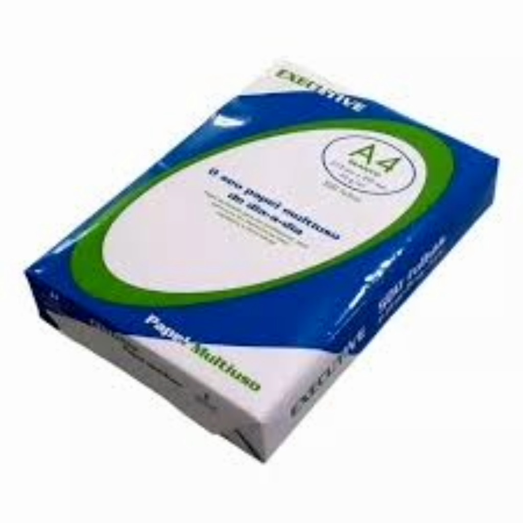 Papel Sulfite A4 75g Branco Executive Pacote com 500 Folhas Alta ...