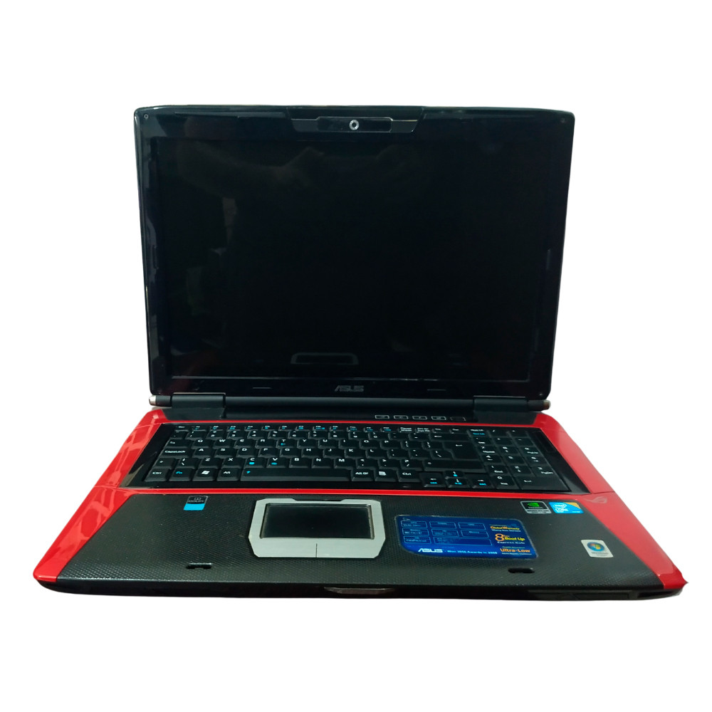 Notebook Antigo Asus Gamer G71G Core2Quad Q9000 6GB Ram SSD 120GB Tela ...