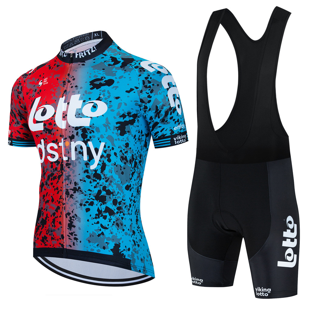 Lotto Comércio Exterior Roupas De Ciclismo Verão Terno Masculino Nova ...