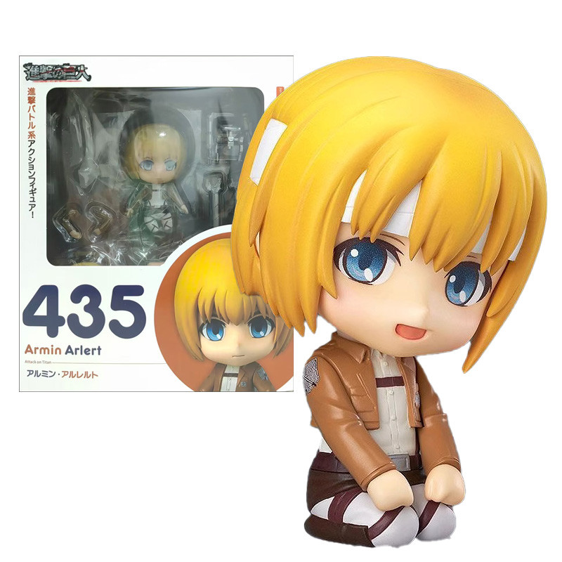 Figura Nendoroid Attack on Titan Armin Arlert Eren Jaeger Levi Mikasa ...
