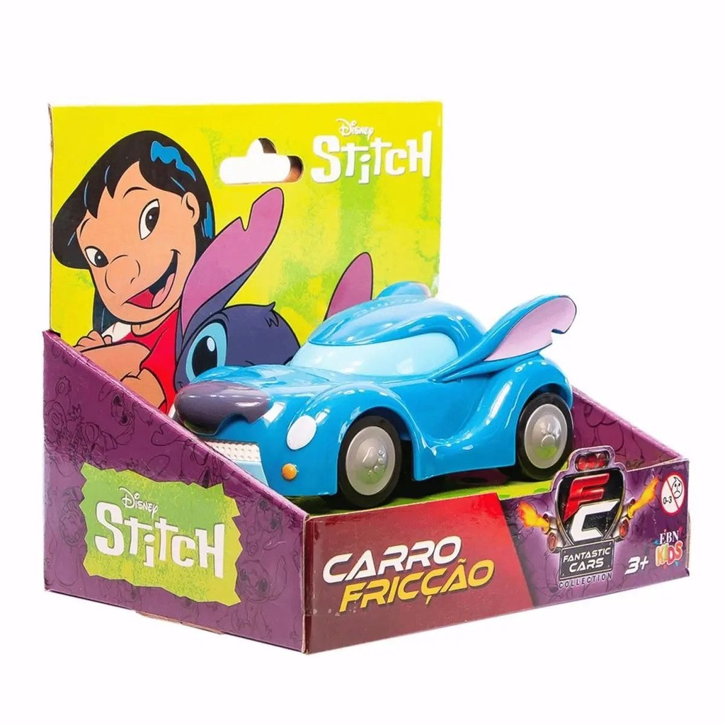 Carrinho de Fricção Stitch Fantastic Car Disney EBN Kids | Shopee Brasil