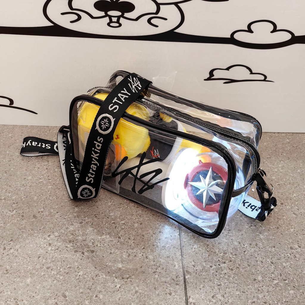 Kpop Idol Straykids Bolsa De PVC Transparente Crossbody Fique Presente ...