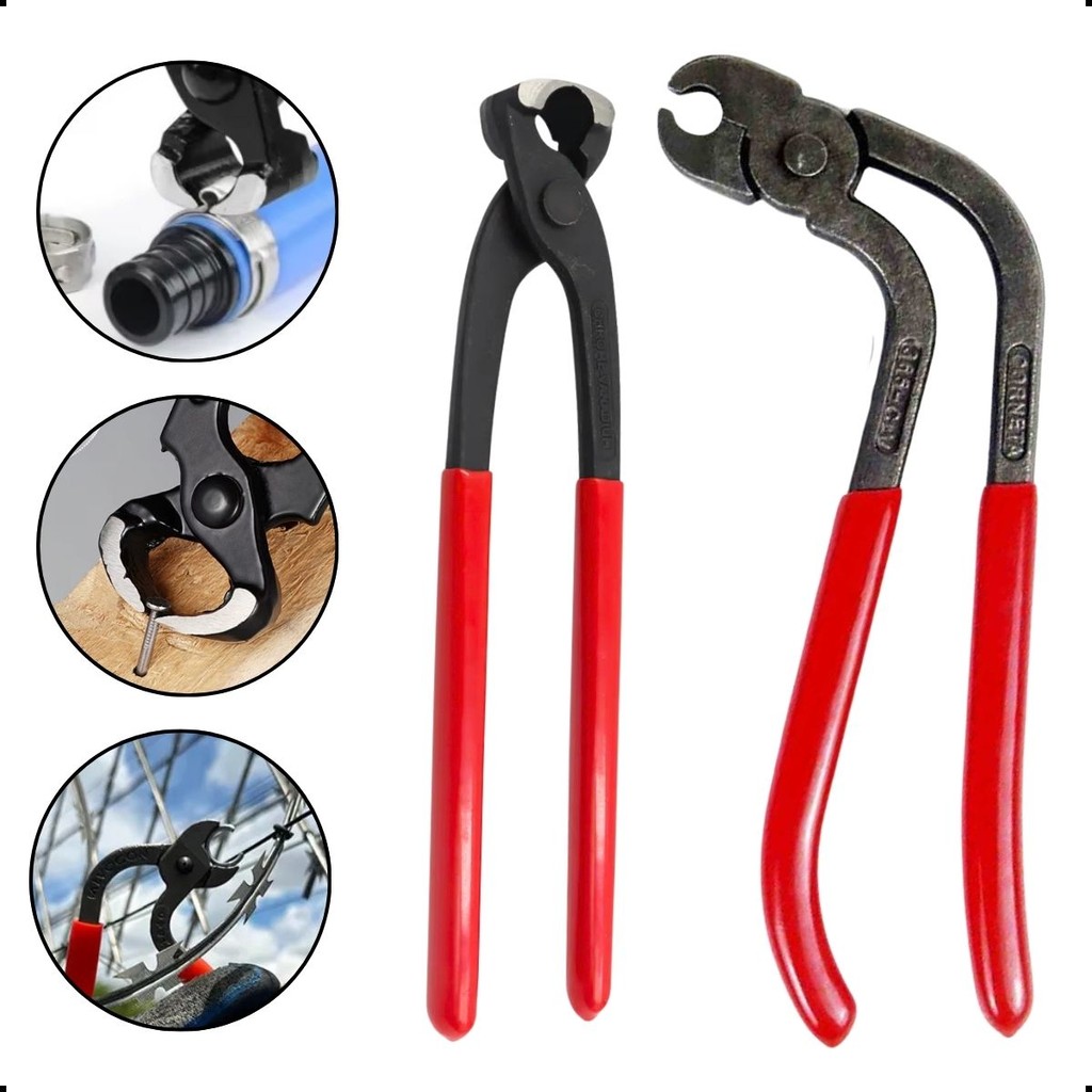 Kit Jogo Torques Armador Torquesa Alicate Estofador 8" P/ Grampo Tipo C ...