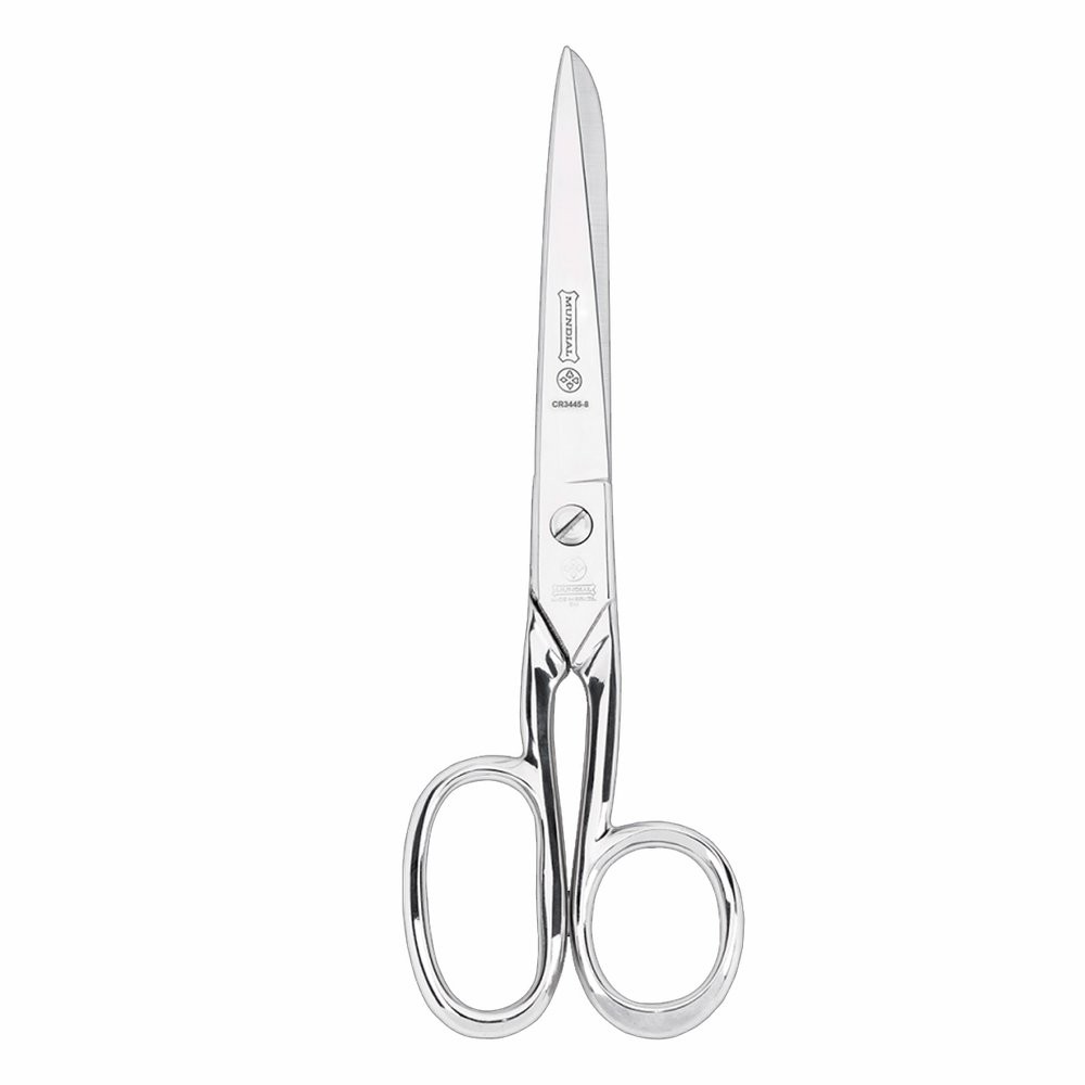 TESOURA MULTIUSO FIO LISO PRO STEEL MUNDIAL 20,3CM | Shopee Brasil