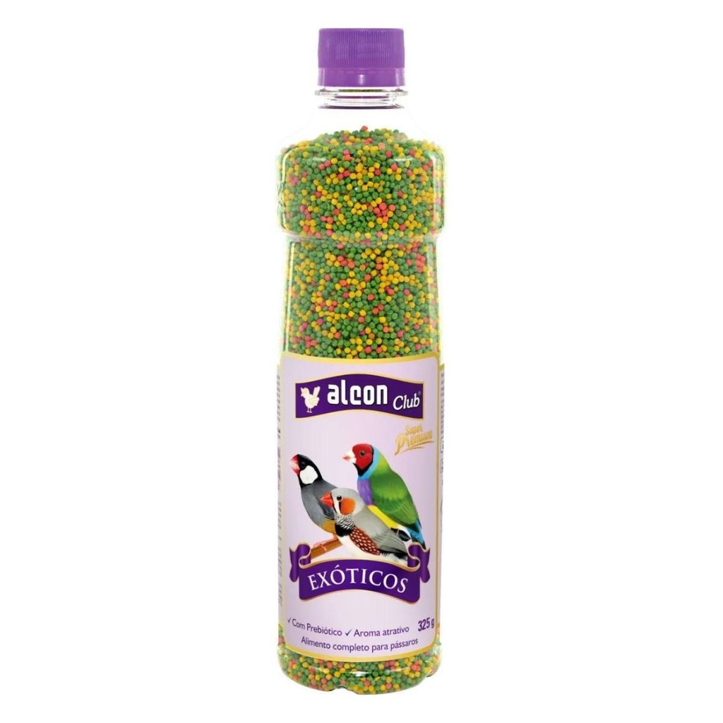 Alcon Club Exóticos Super Premium - 325g | Shopee Brasil
