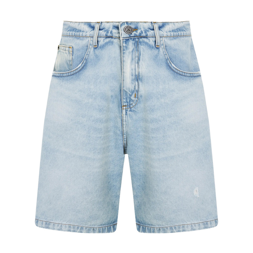 Bermuda John John Masculina Hype Maui Jeans Claro | Shopee Brasil