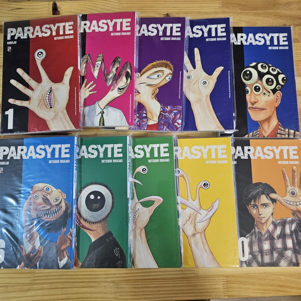 Mangá Parasyte 1 ao 10 - Mangá Coleção Completa JBC | Shopee Brasil