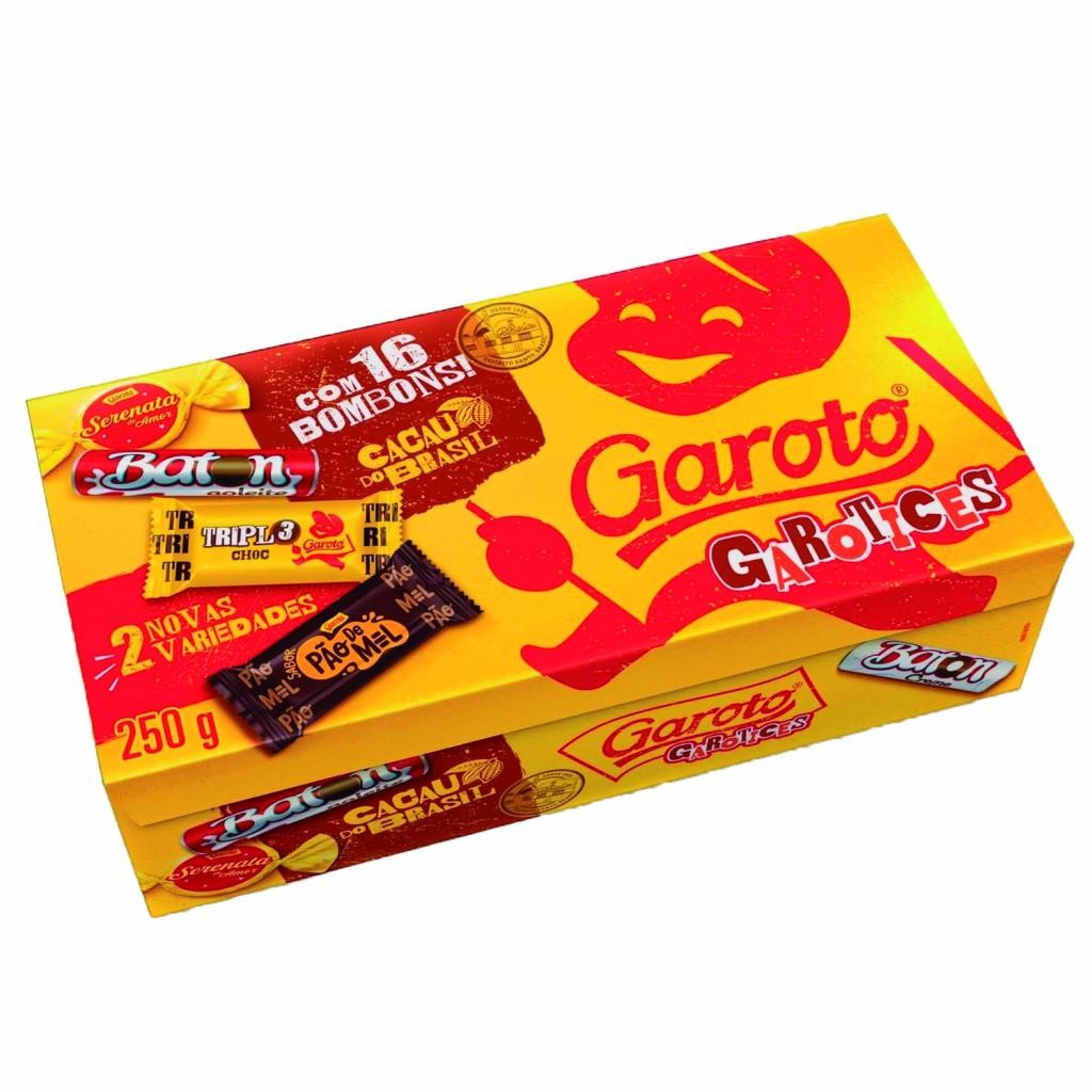 kit 50 Bombons Garoto Sortidos 250g Caixa | Shopee Brasil