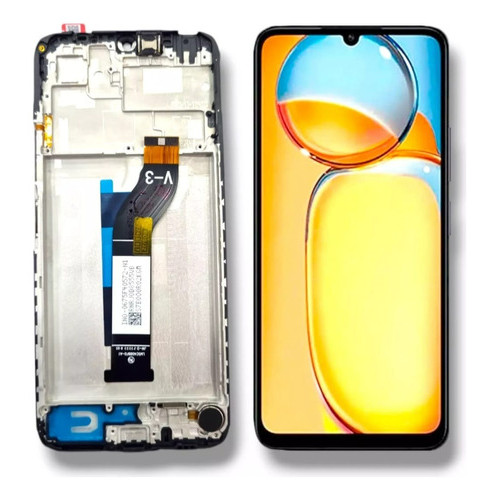 Tela Frontal Display Vivid Orig Redmi 13c /poco C65 C/aro | Shopee Brasil