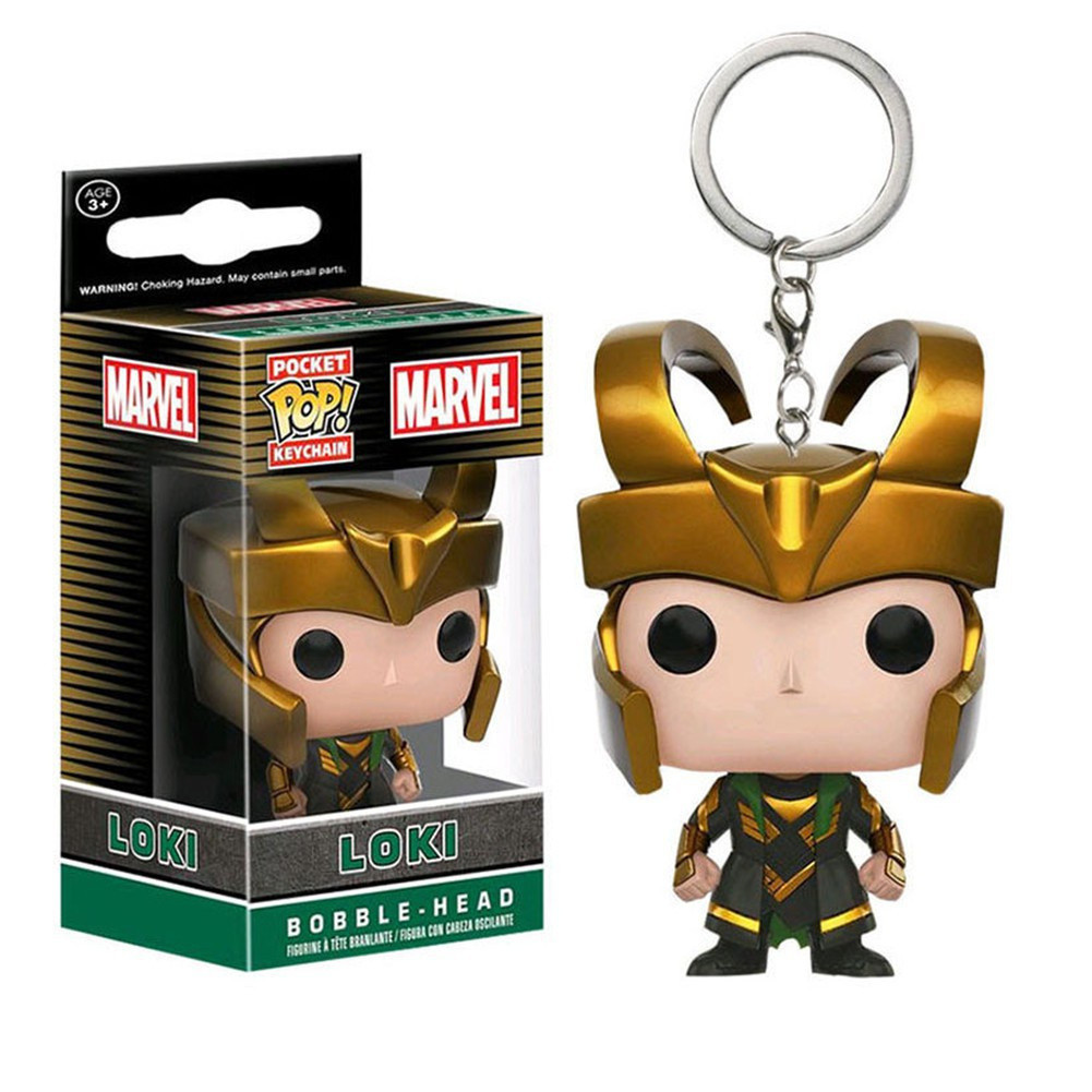 Chaveiro Funko Pop Marvel Vingadores Loki | Shopee Brasil