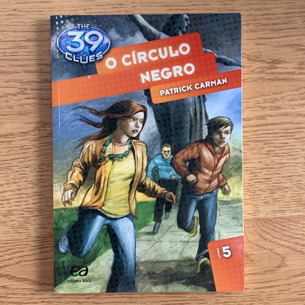 LIVRO O CÍRCULO NEGRO - THE 39 CLUES - PATRICK CARMAN | Shopee Brasil