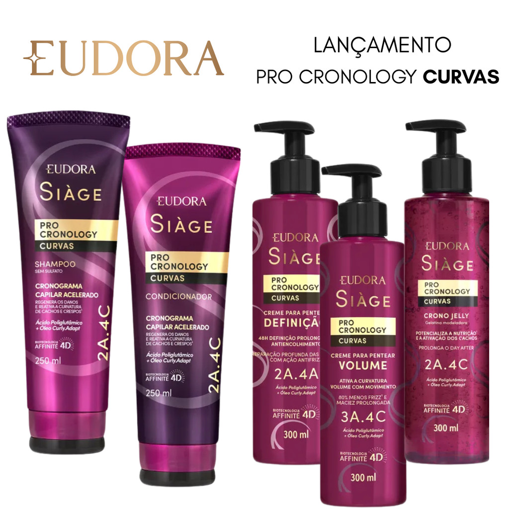 Eudora Siàge Pro Cronology Curvas | Shopee Brasil