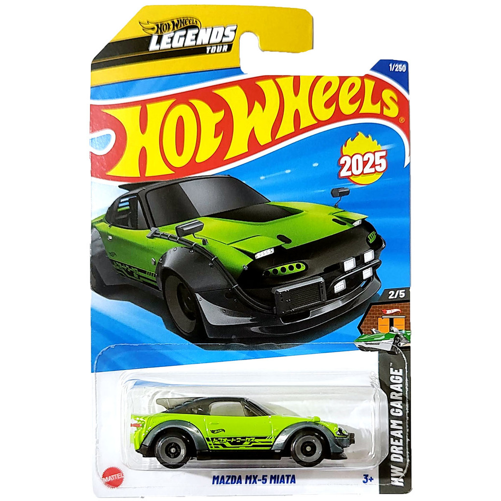 Hot Wheels Básico Mattel HW Dream Garage Mazda MX-5 Miata Legends Tour ...