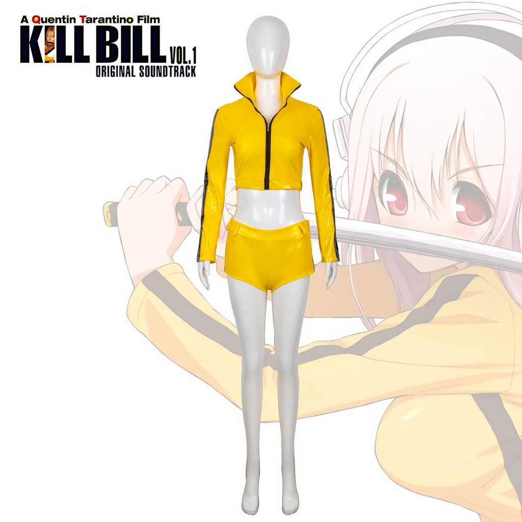 Kill Bill Cosplay A Noiva Anime Animação Traje Roupas Festa Exposição ...