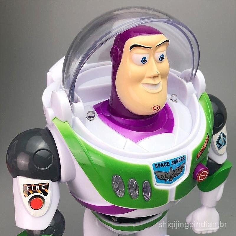 Brinquedo Disney Toy Story 4 Johnson Buzz Lightyear com Música/Luzes e ...