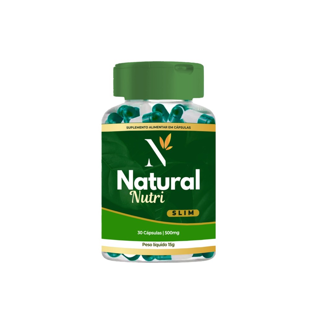 Natural Nutri Slim C/30 Cápsulas | Shopee Brasil