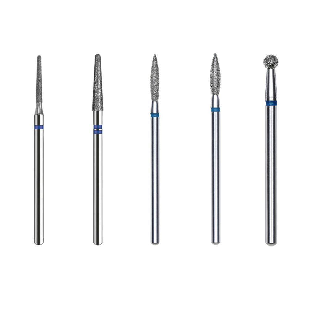 Broca Diamantada 718 + 720 + Chama 1,6mm + Chama 2,1mm + Esférica 2,5mm ...