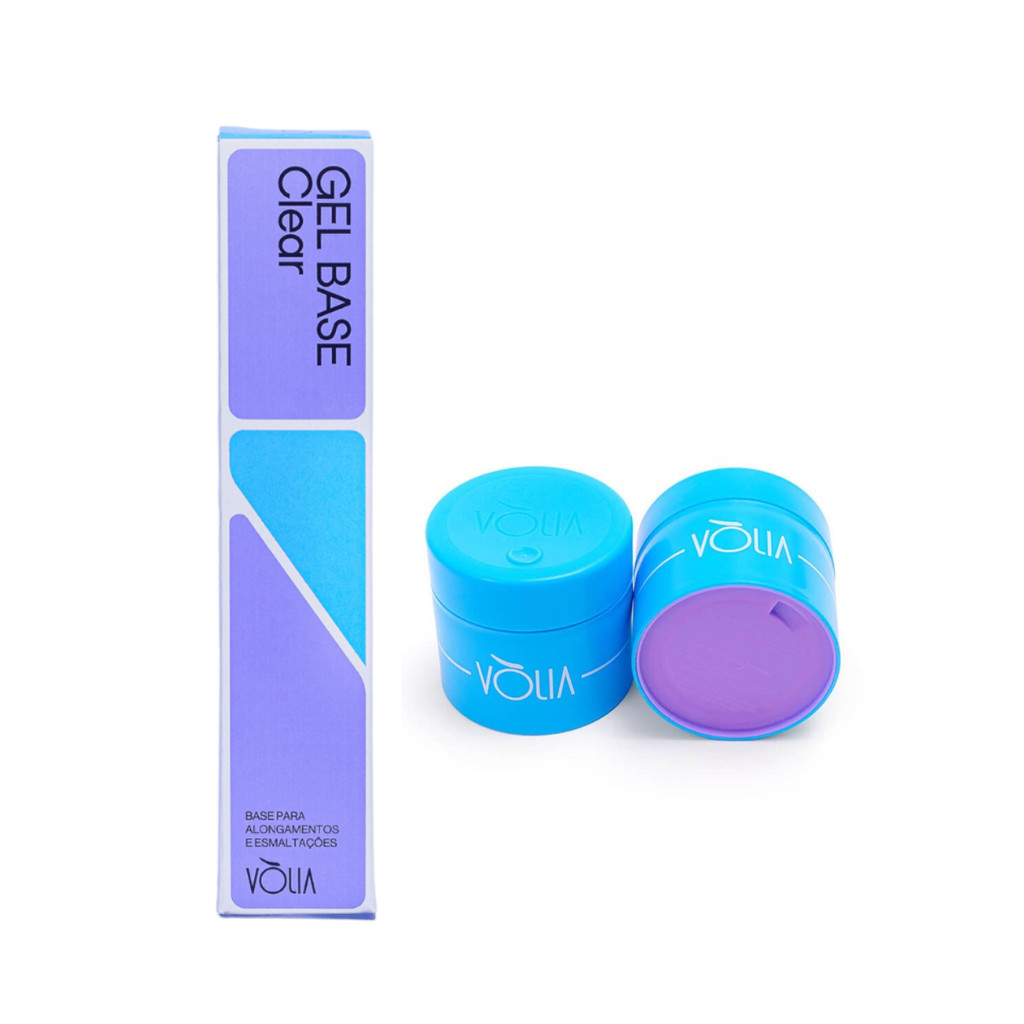 Kit Gel Base Volia Refil 14g + Pote Eco Duo Volia 30g | Shopee Brasil