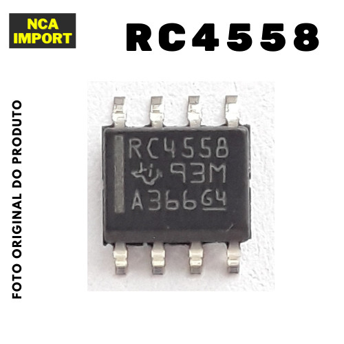 50pçs x Circuito Integrado 4558 Smd Tmj4558 | Shopee Brasil