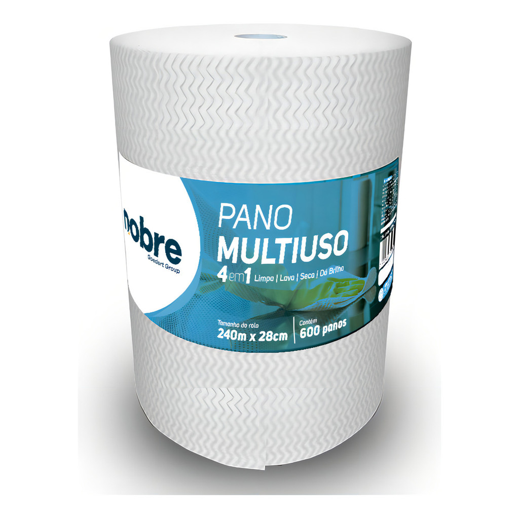 Rolo Branco 600 Panos Multiuso Perfex - Bobina 240m X 28cm | Shopee Brasil