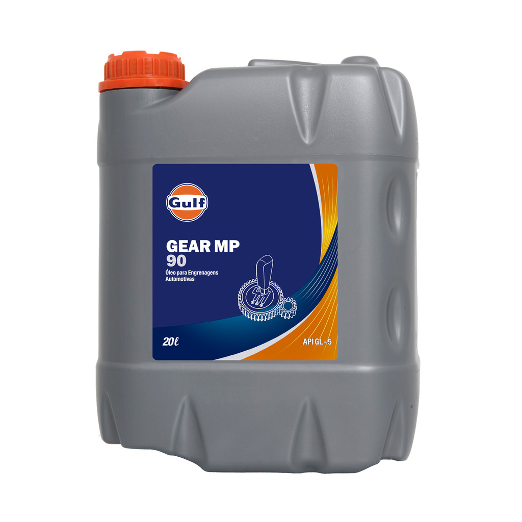 OLEO PARA TRANSMISSAO GULF GEAR MP SAE 90 API-GL-5 - BD-20L | Shopee Brasil