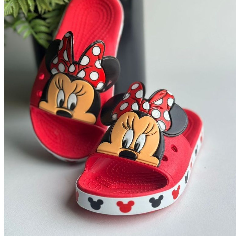 Chinelo Minnie Mouse Sandália Minnie Slide 25 26 27 28 29 30 31 32 33 ...