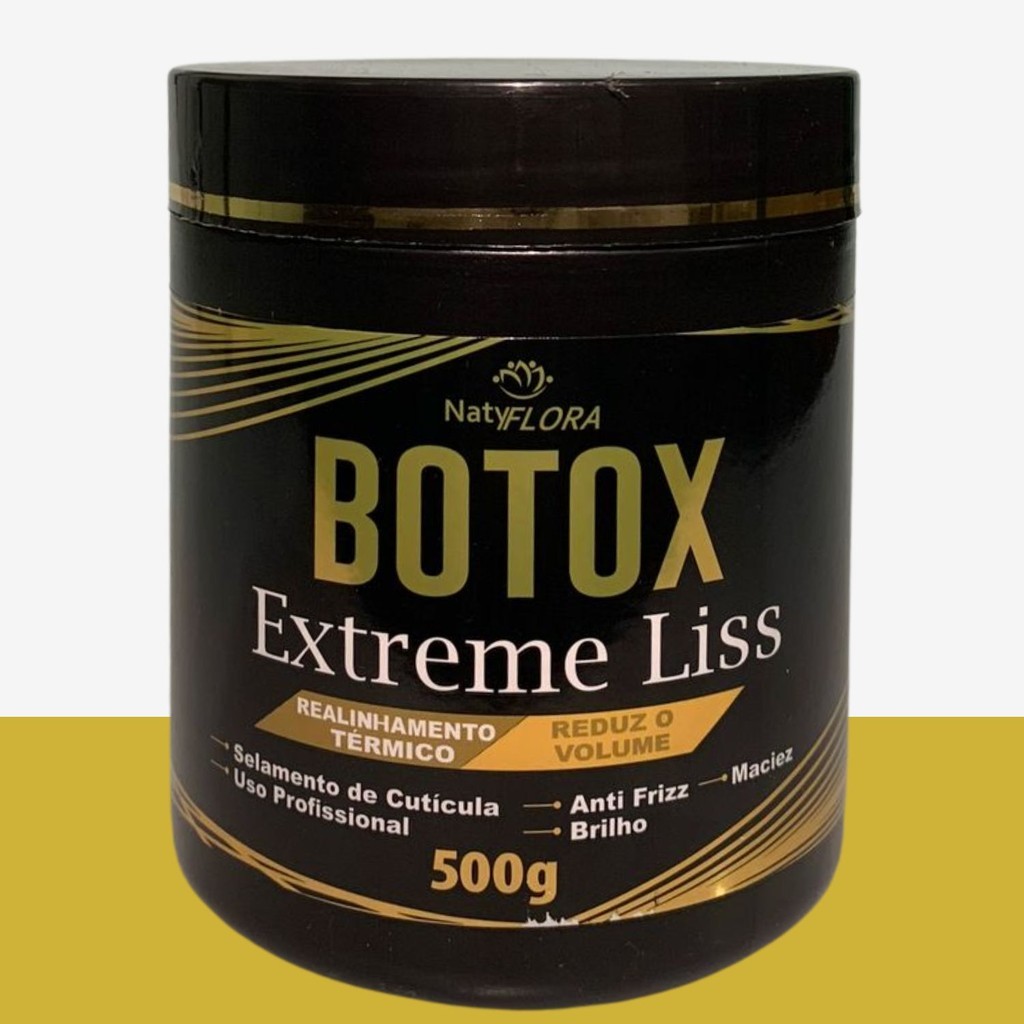 Tratamento Capilar Botox Extreme Liss 500g | Shopee Brasil