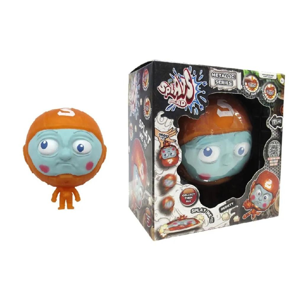Brinquedo Splats Head Boneco Elástico Que Estica e Amassa Redkty ...