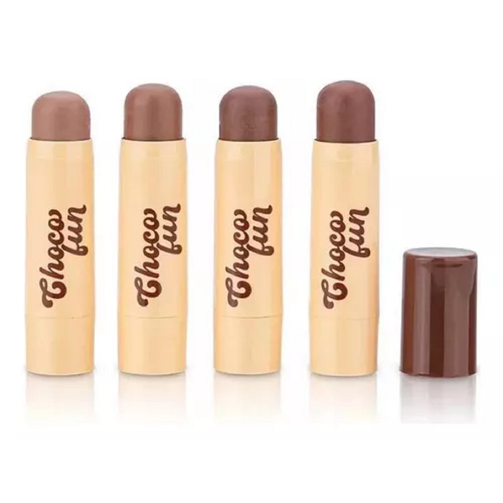 Contorno Stick Choco Fun Manteiga Karité Fenzza | Shopee Brasil