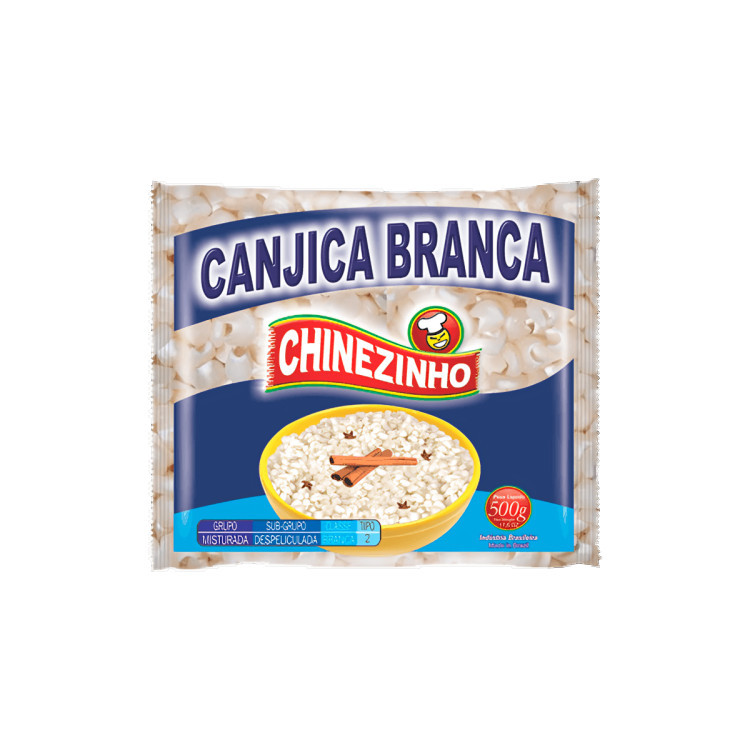 Canjica Branca Chinezinho 400 gramas | Shopee Brasil