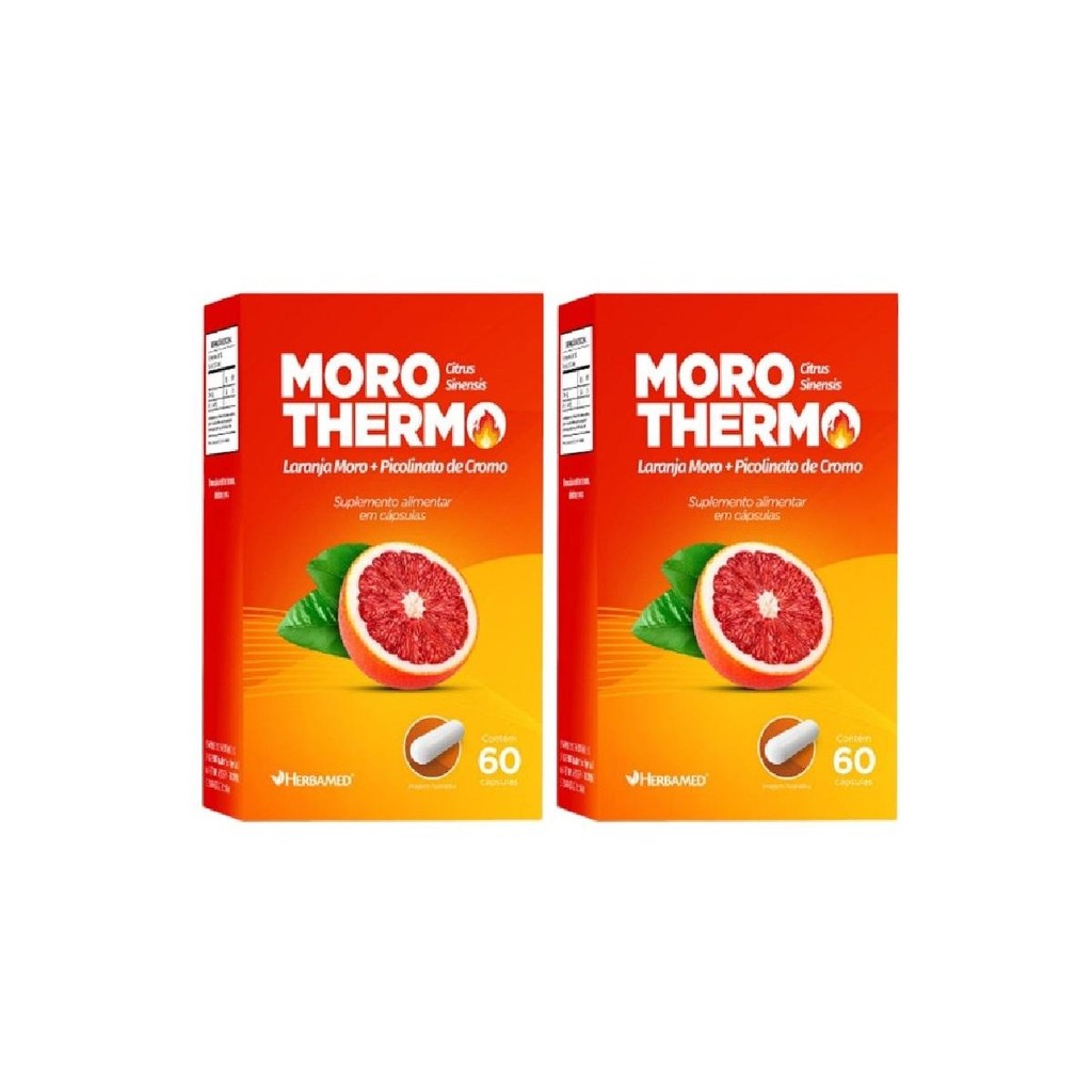 Kit Herbamed Moro Thermo 2 Caixas 60 Cápsulas Cada | Shopee Brasil