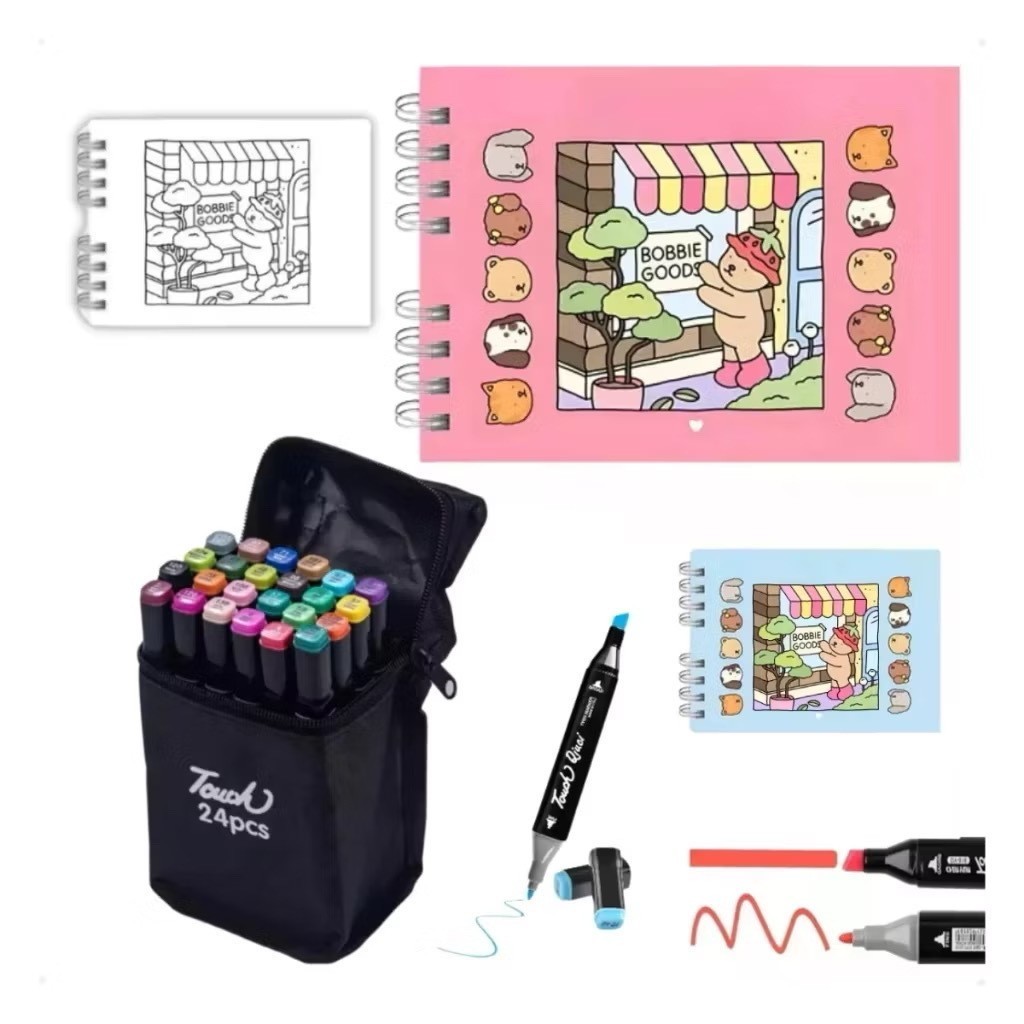 Conjunto de livros de colorir Bob Good com 52 papéis de desenho ...