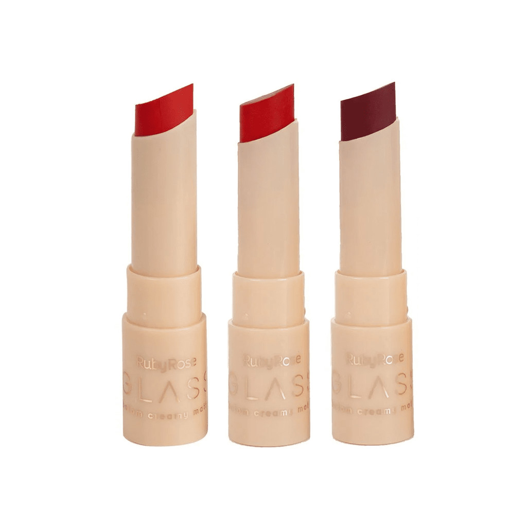 Batom Creamy Matte Glass By Ruby Rose | Shopee Brasil