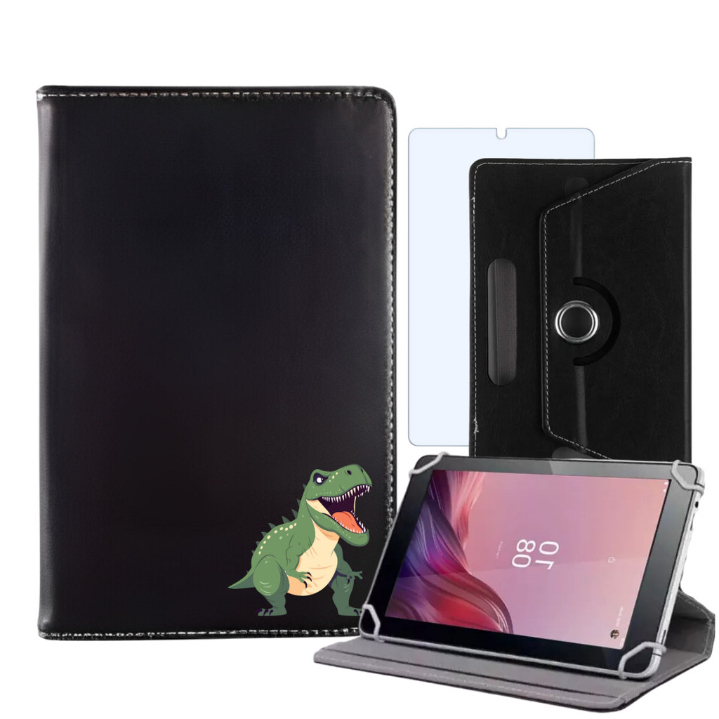 Capa Giratória Dinossauro Para Tablet Lenovo Tab M9 9 polegadas ...
